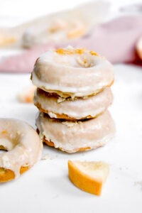 Vegan Brown Sugar Grapefruit Donuts - Thank You Berry Much