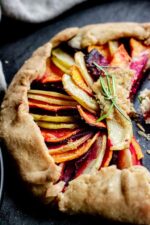 Rosemary Root Vegetable Savory Galette (Vegan)