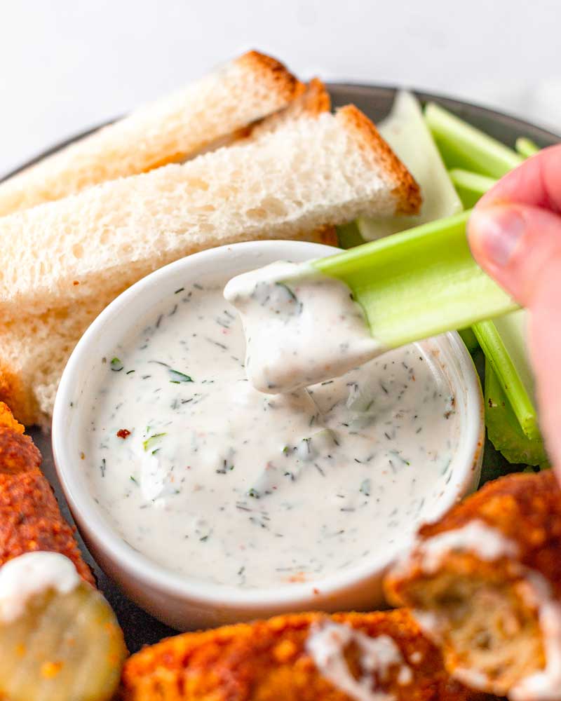 Homemade Vegan Buttermilk Ranch - Thank You Berry Much