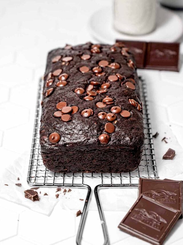 Vegan Banana Bread - Tall, Fluffy & Moist!