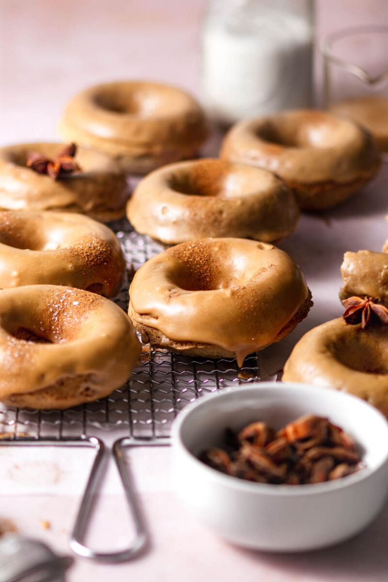 Maple Glazed Donuts (Vegan) - thank you berry much