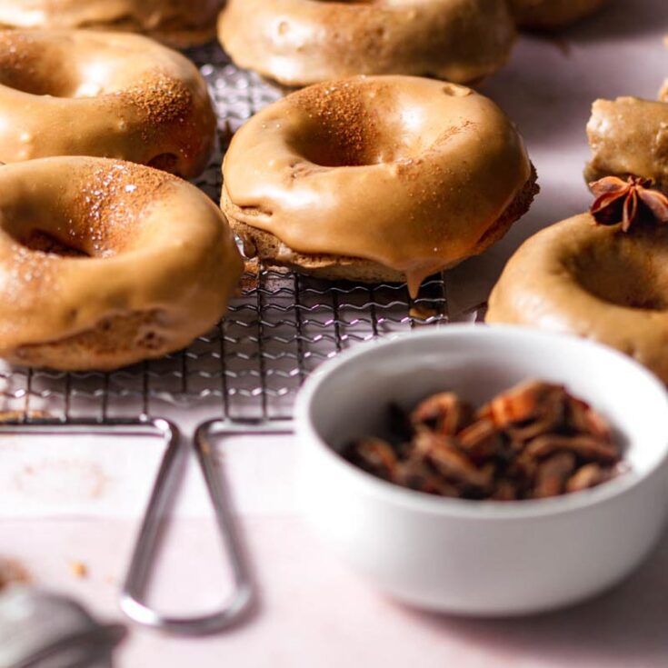 Maple Glazed Donuts (Vegan) - thank you berry much