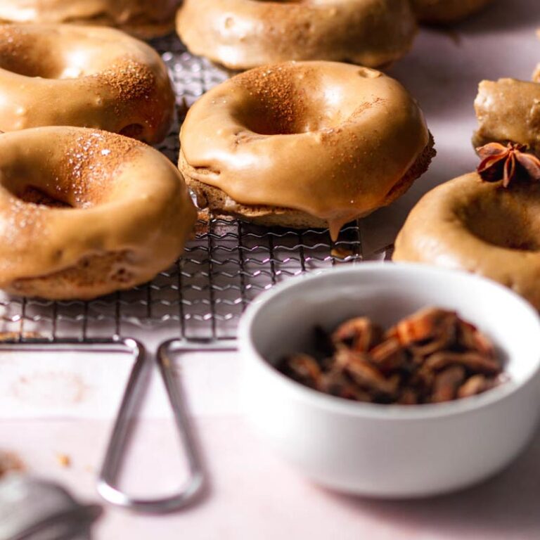 Maple Glazed Donuts (Vegan) - thank you berry much