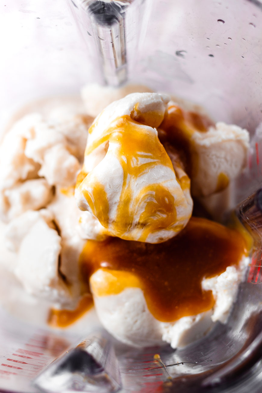 Creamy Butterscotch Milkshake - Thank You Berry Much