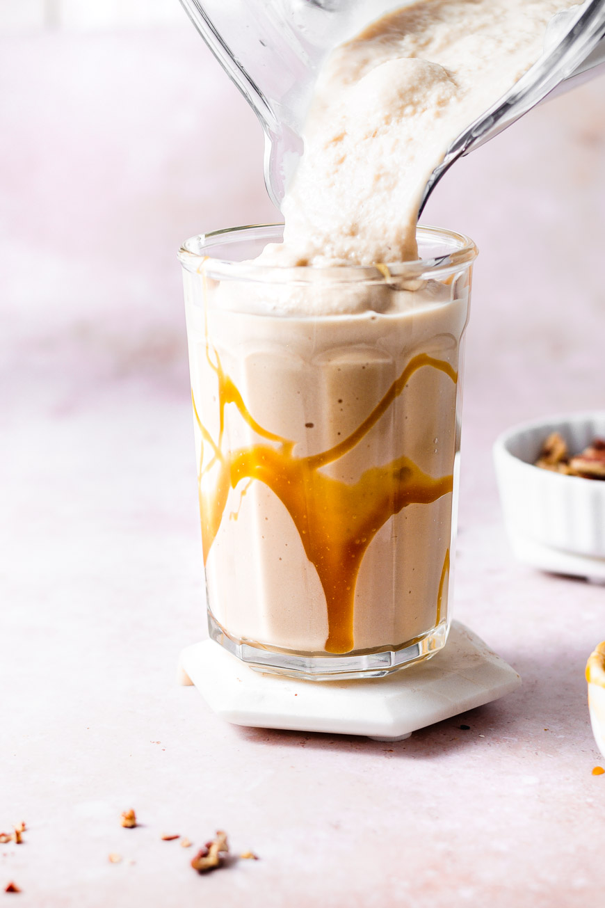Creamy Butterscotch Milkshake - Thank You Berry Much