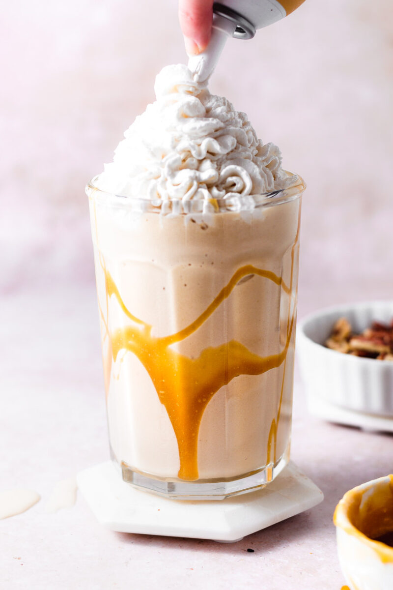Creamy Butterscotch Milkshake - Thank You Berry Much