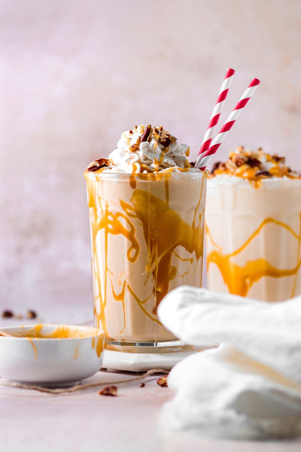 Creamy Butterscotch Milkshake - Thank You Berry Much