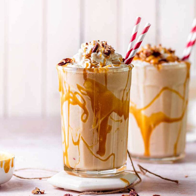 Creamy Butterscotch Milkshake - Thank You Berry Much