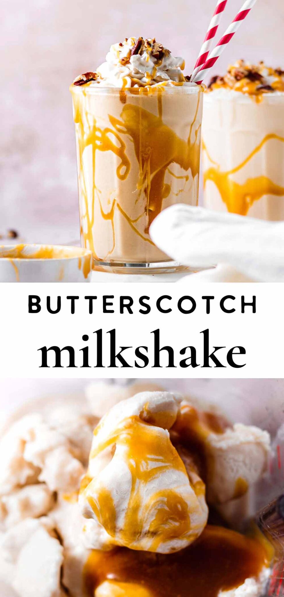 Creamy Butterscotch Milkshake - thank you berry much