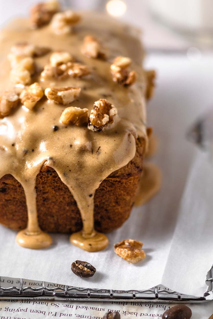 Coffee and Walnut Loaf - thank you berry much