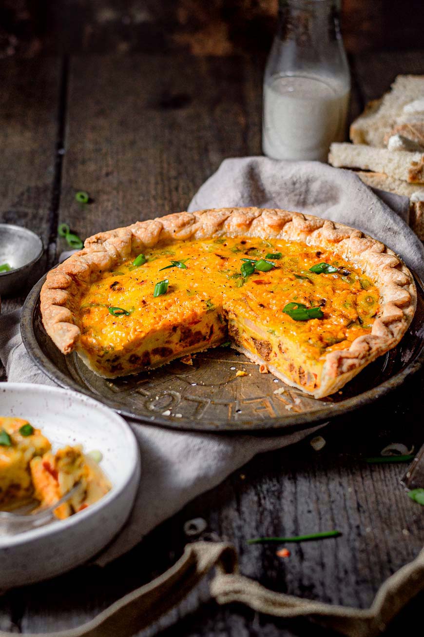 Just Egg Quiche - thank you berry much