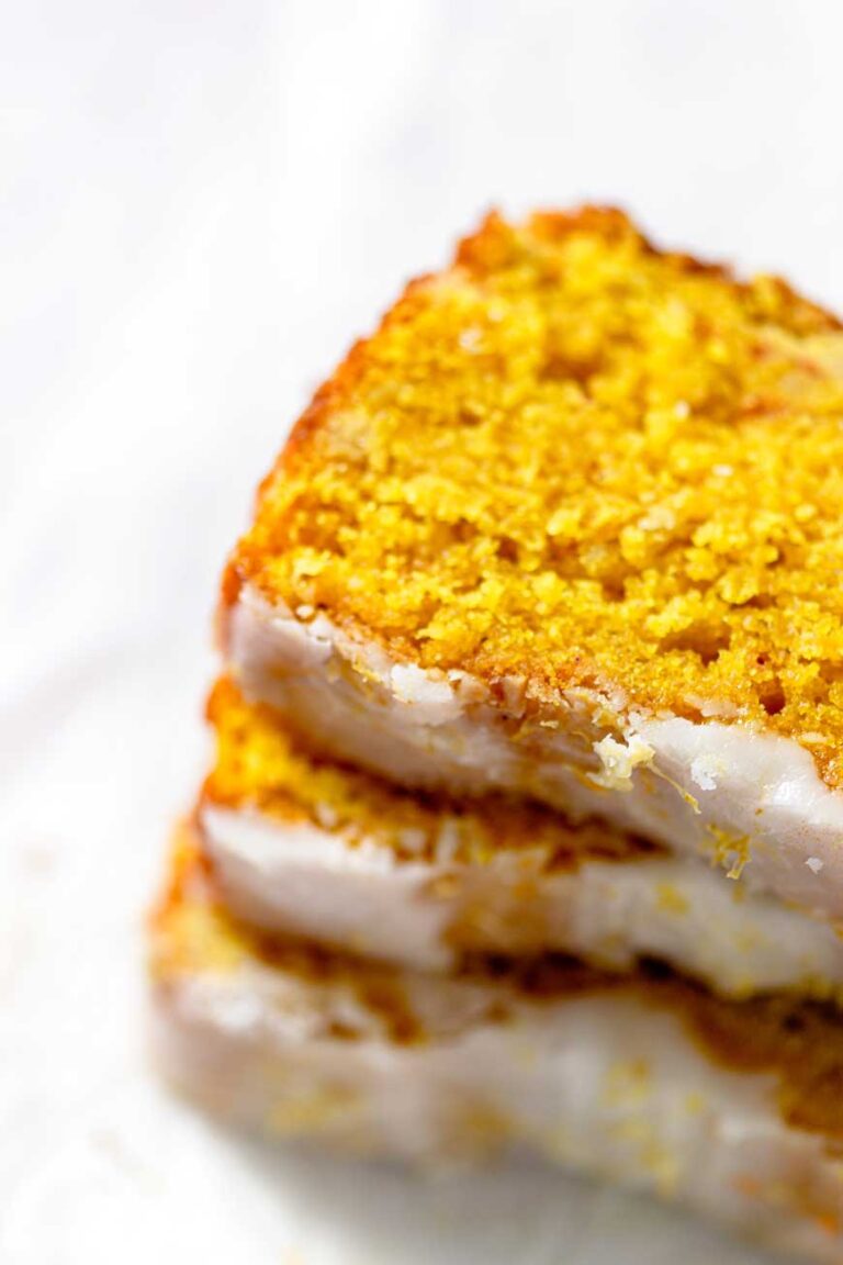 Lemon Turmeric Tea Cake - Thank You Berry Much