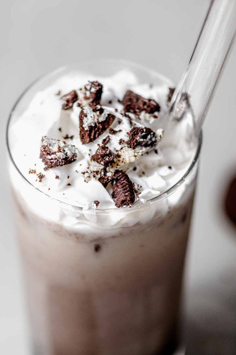 Oreo Bubble Milk Tea (Cookies and Cream Boba)