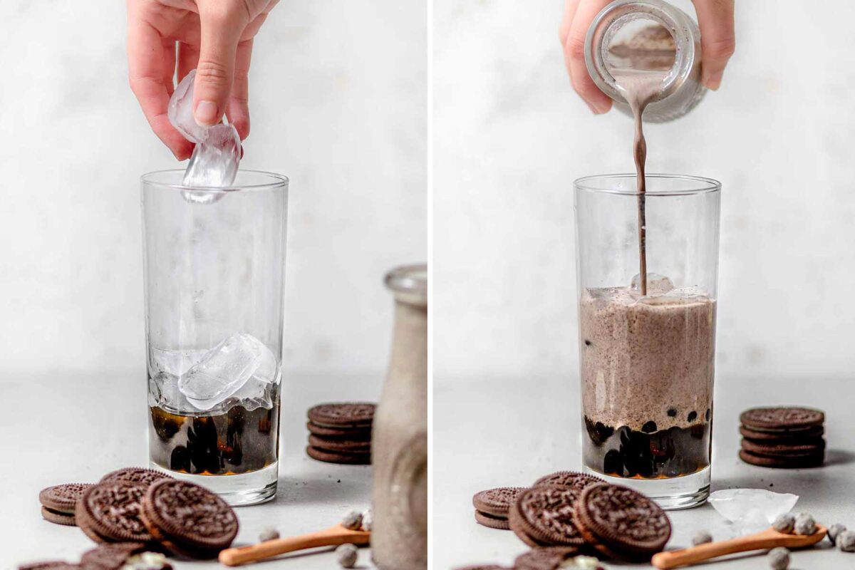 Oreo Bubble Milk Tea (Cookies and Cream Boba)