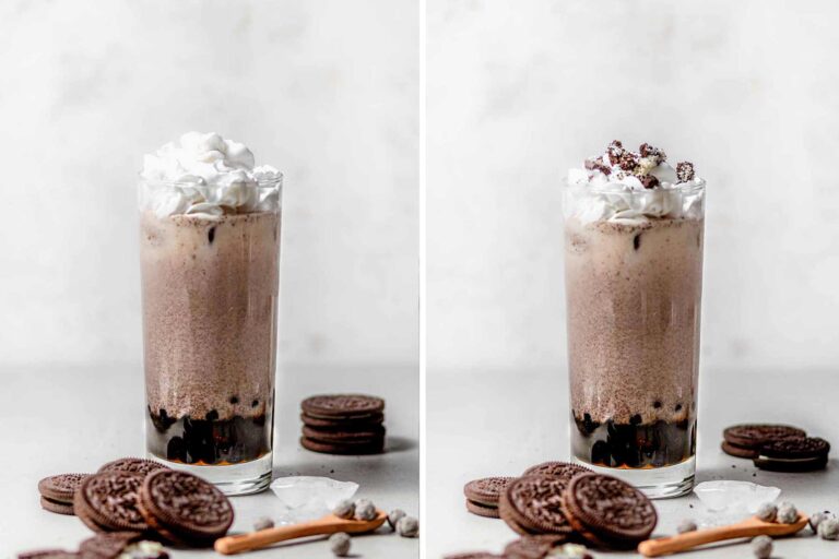 Oreo Bubble Milk Tea (Cookies and Cream Boba)