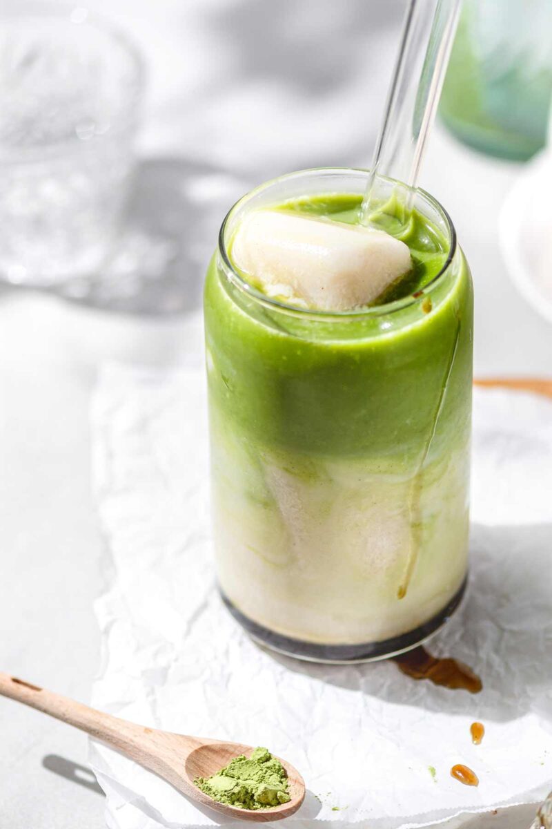 Oat Milk Matcha Latte (Iced or Hot) - Thank You Berry Much