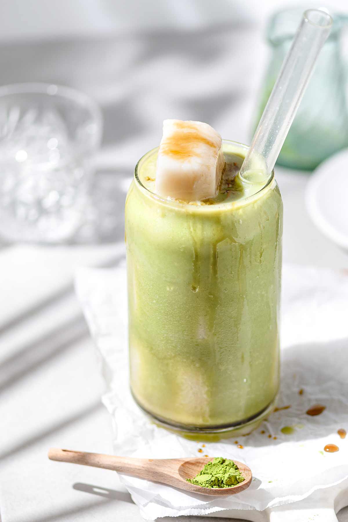 Oat Milk Matcha Latte (Iced or Hot) - Thank You Berry Much