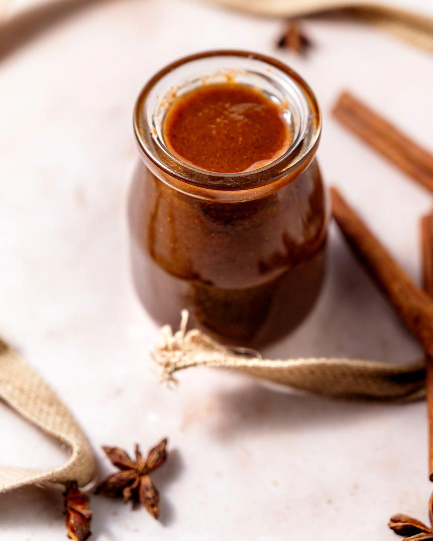 Pumpkin Spice Simple Syrup for Coffee and Pancakes (Vegan)