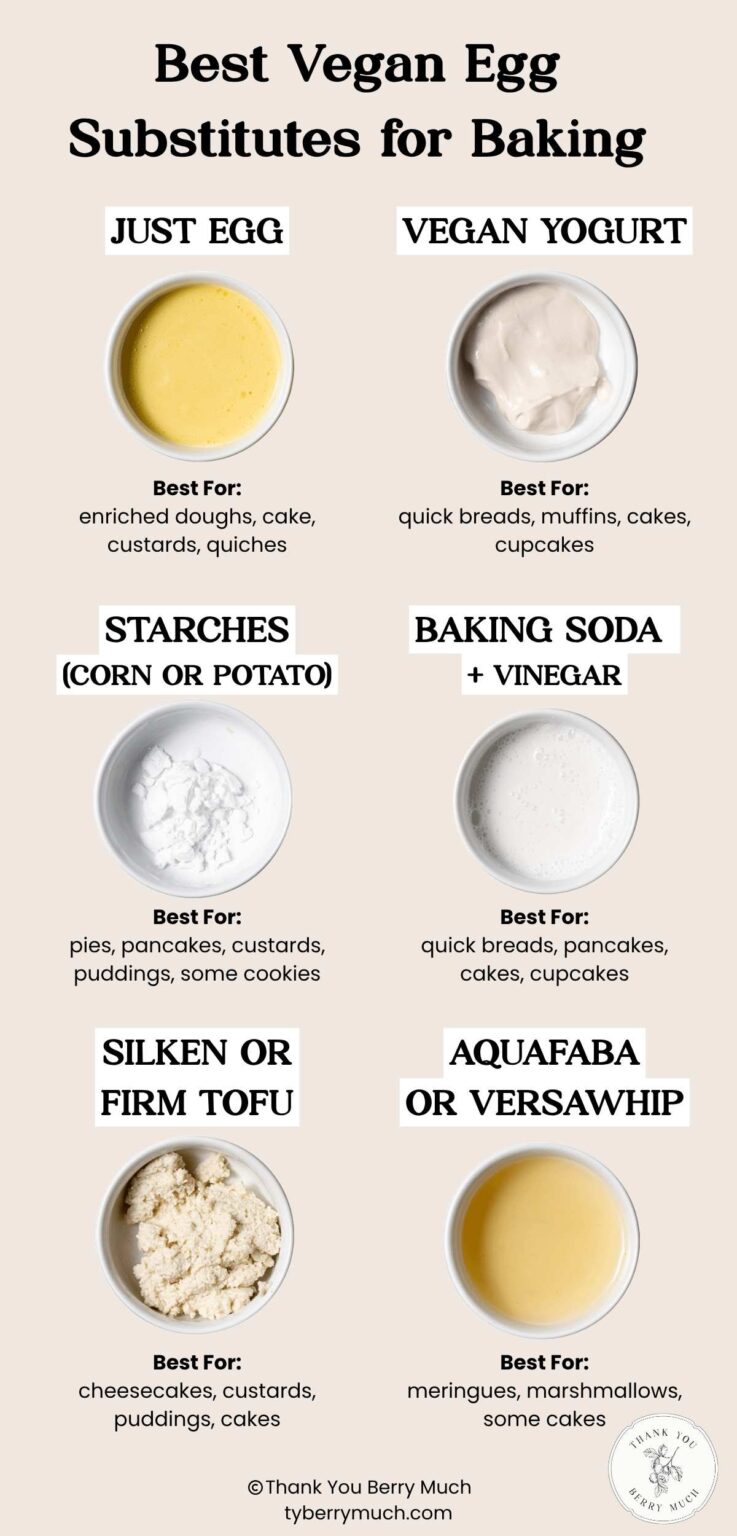 10 Best Vegan Egg Substitutes for Baking, Binding & Egg Whites