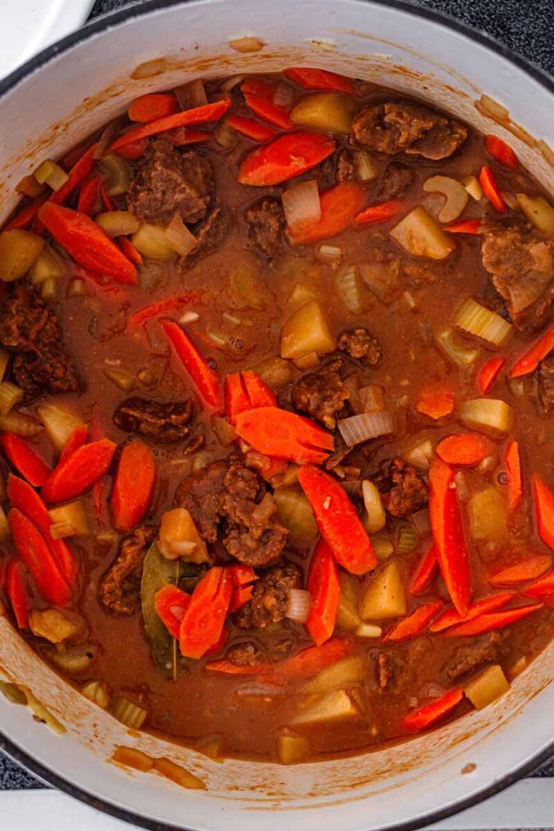 Vegan Beef Bourguignon with Seitan - Thank You Berry Much