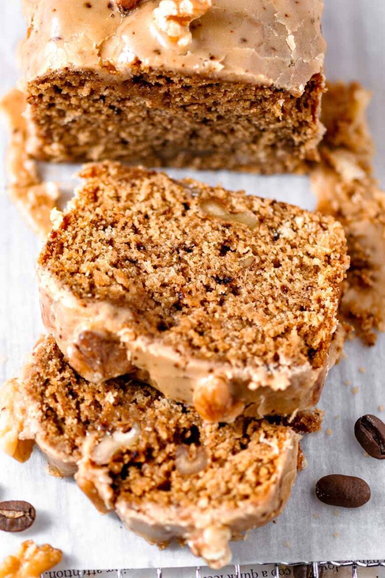 Coffee and Walnut Loaf Cake - thank you berry much