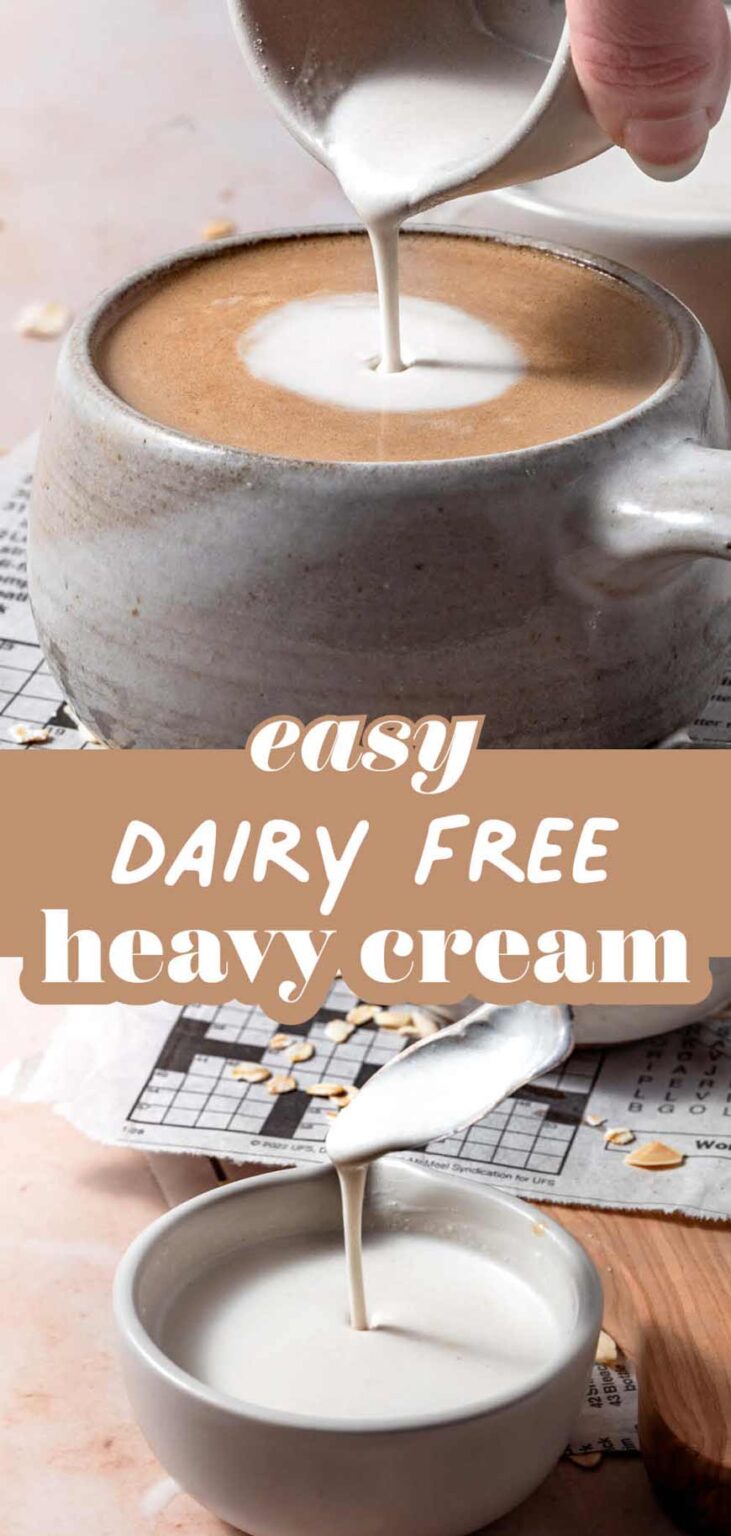 11 Best Vegan Heavy Cream Substitutes + Homemade Recipe