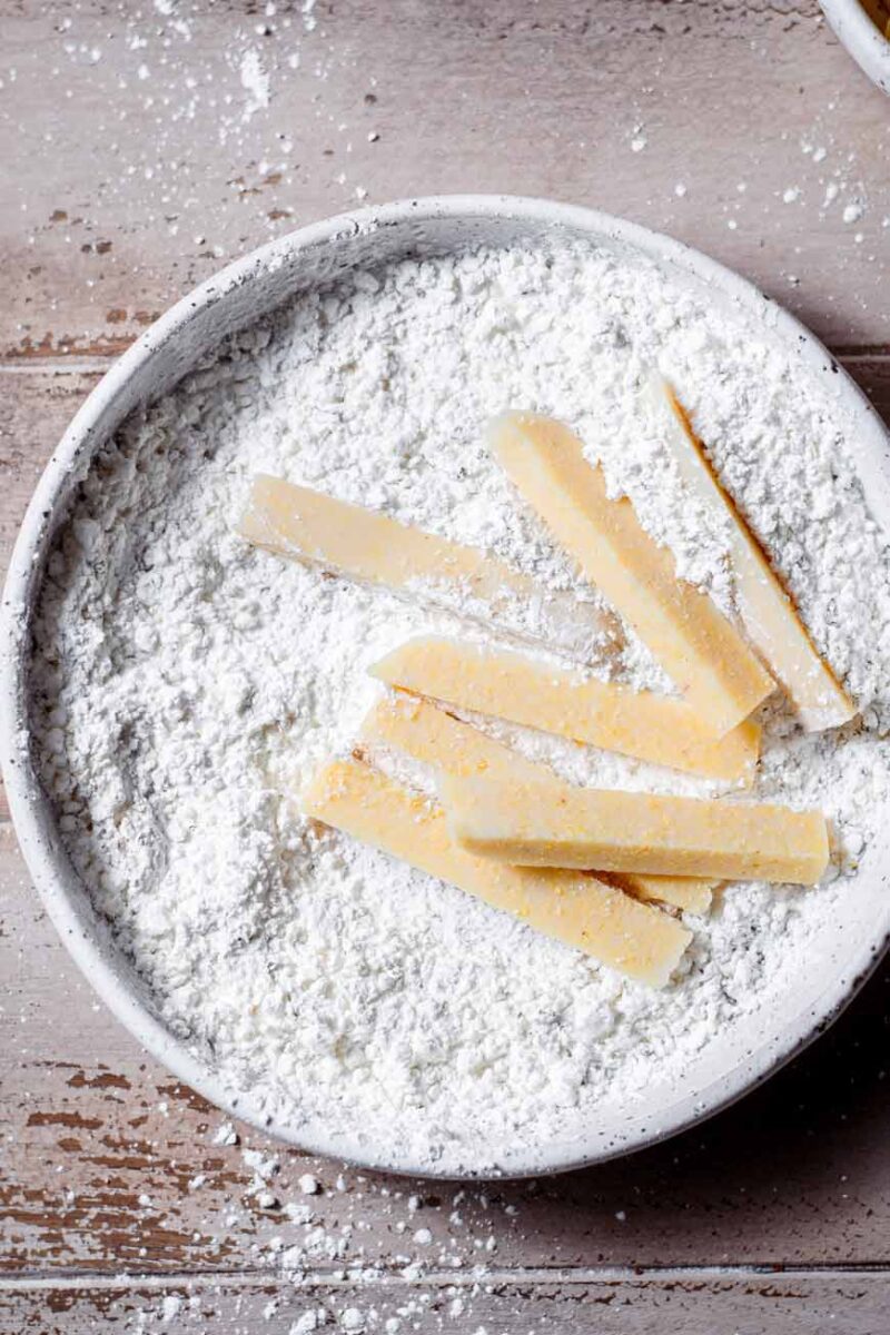 Crispy Fried Polenta: Oven or Air Fryer Polenta Frita