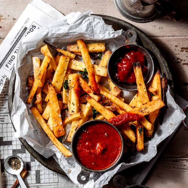 Crispy Fried Polenta: Oven or Air Fryer Polenta Frita