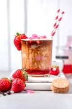Strawberry Simple Syrup for Cocktails, Coffee & Drinks