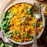 Easy Seasoned Yellow Jasmine Rice