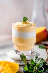 3 Ingredient Creamy Mango Mousse