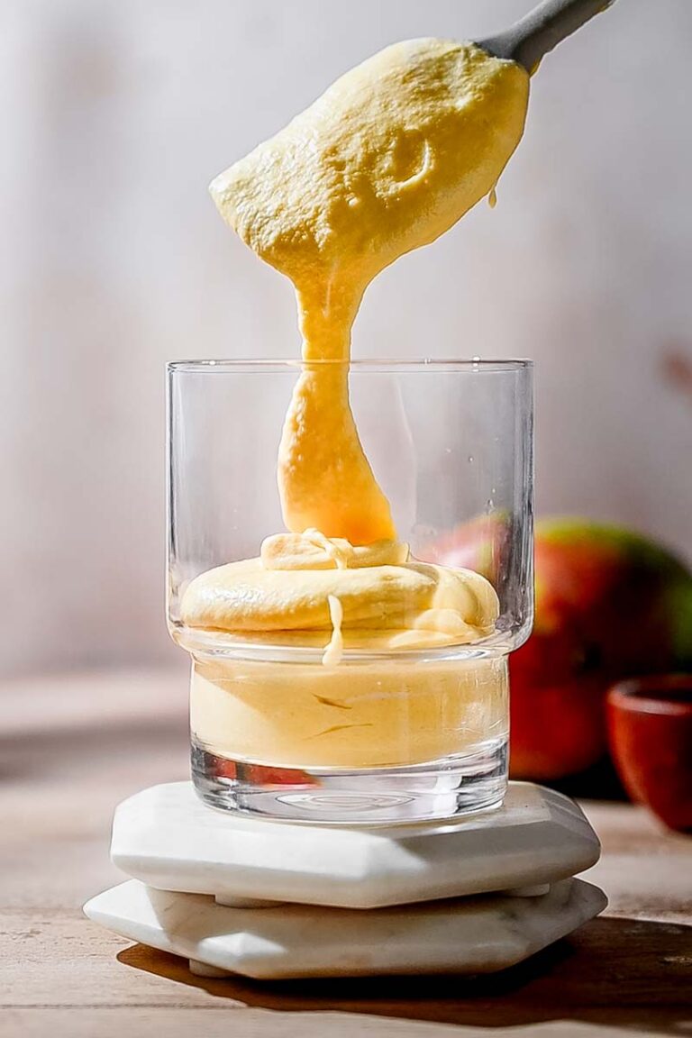 3 Ingredient Creamy Mango Mousse