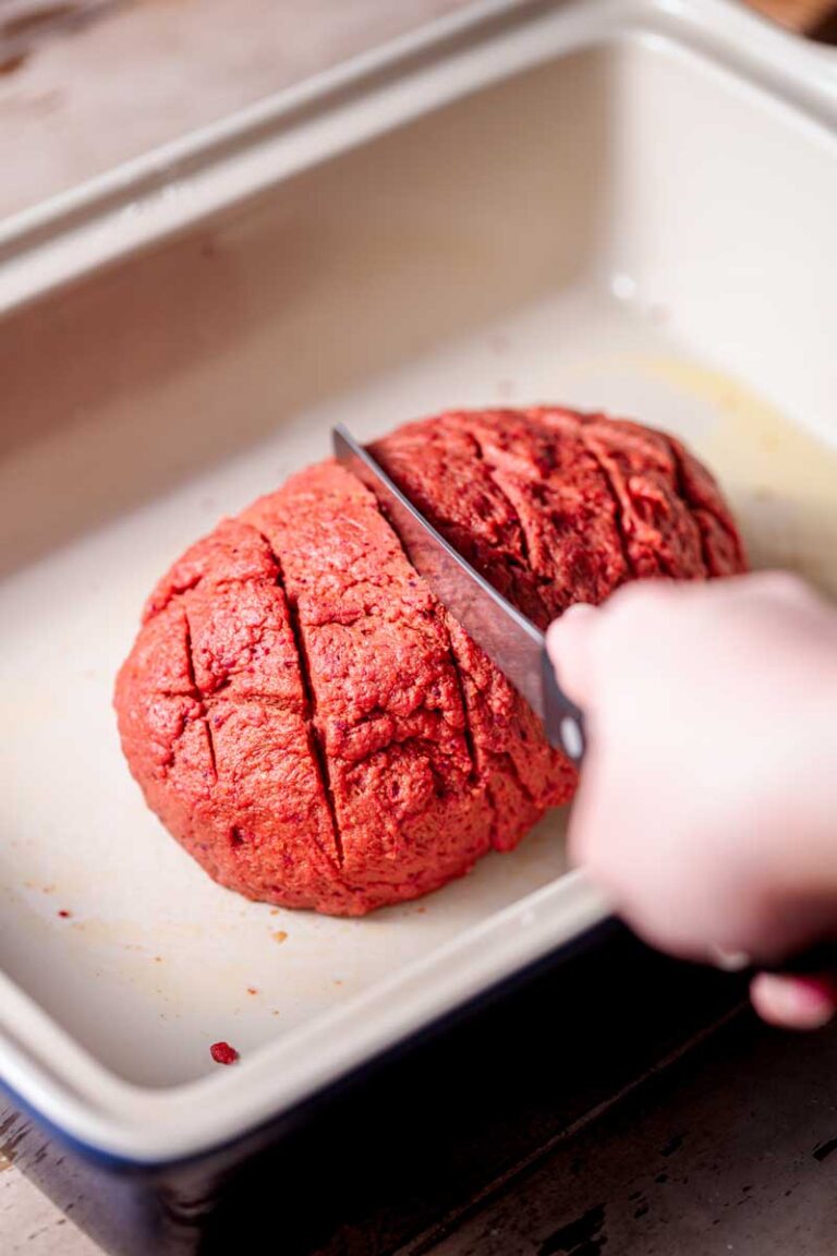 Vegan Ham with Marmalade Glaze (Seitan)