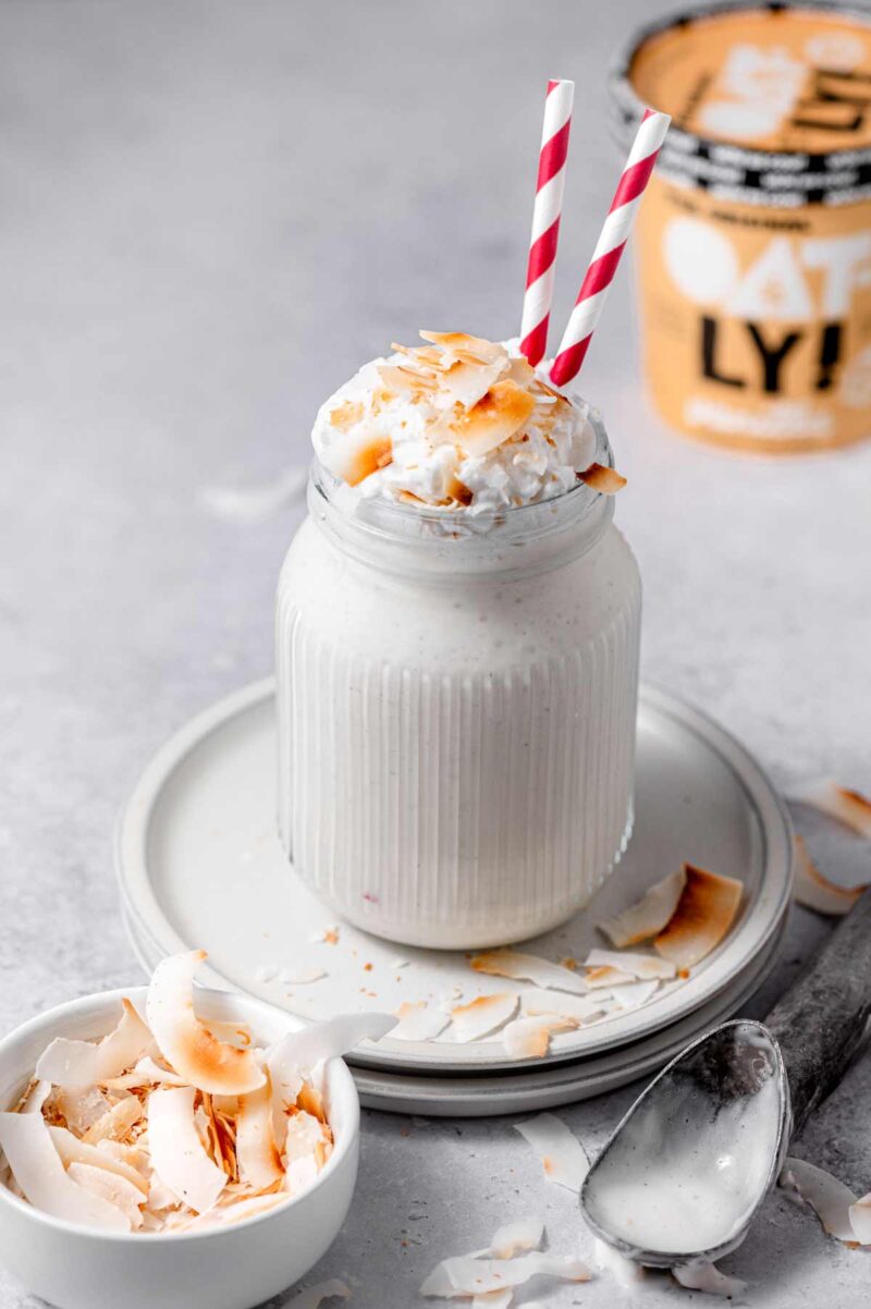 Creamy Coconut Milkshake