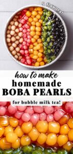 How to Make Tapioca Pearls | 5 Boba Flavors for Bubble Tea