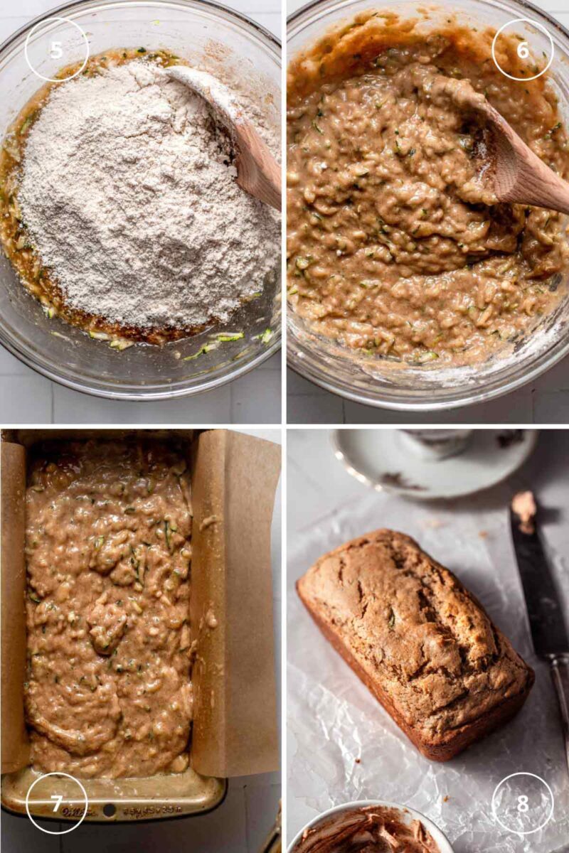 Easy Bisquick Zucchini Bread with Cinnamon Butter