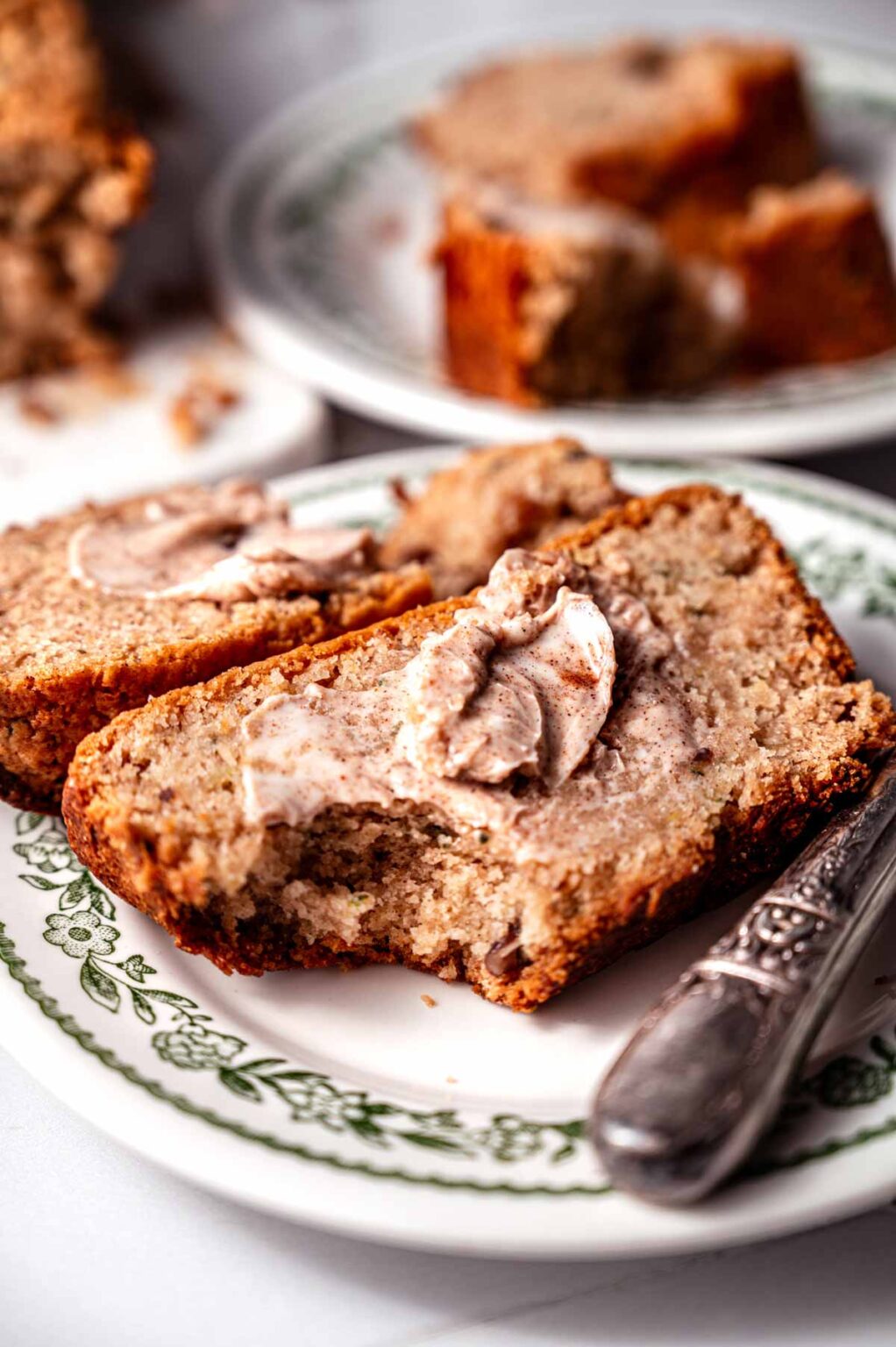 Easy Bisquick Zucchini Bread with Cinnamon Butter