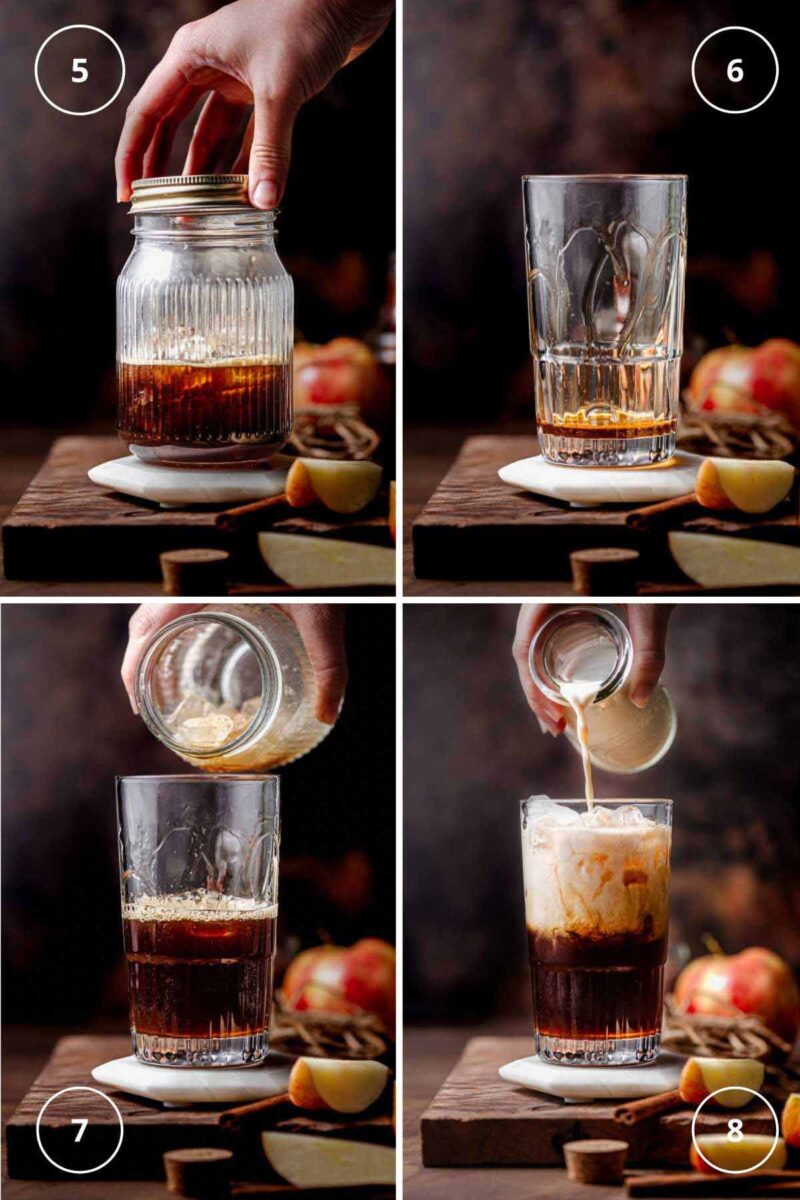Apple Crisp Oatmilk Shaken Espresso - Starbucks Inspired