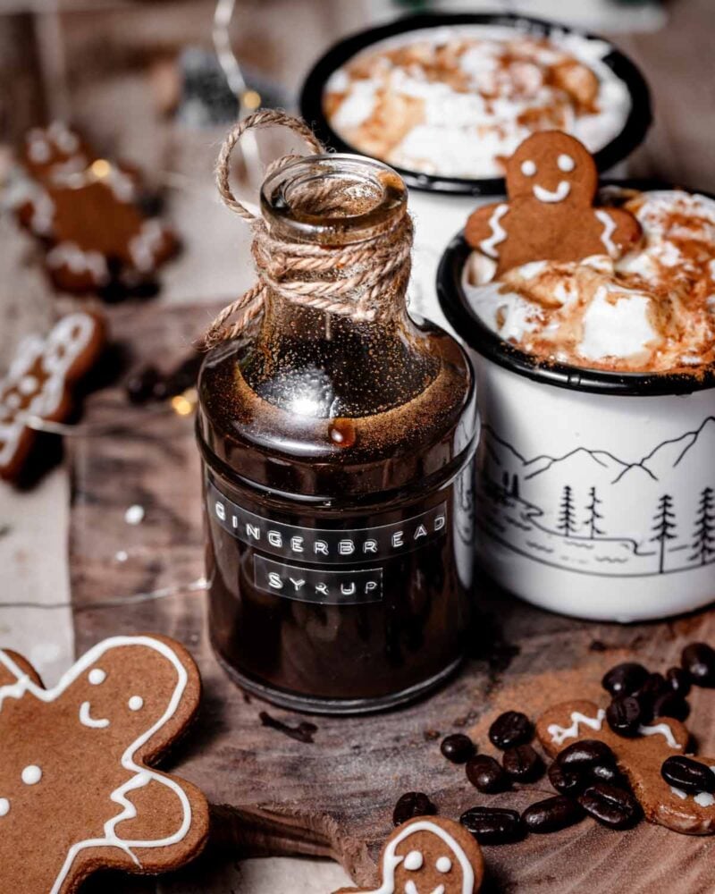 Vegan Cream-Filled Gingerbread Donuts - Thank You Berry Much