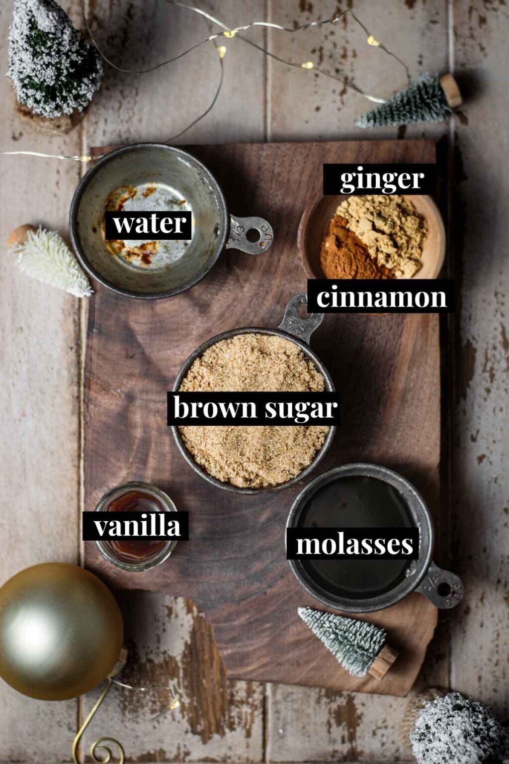 Homemade Gingerbread Syrup for Coffee & Cocktails