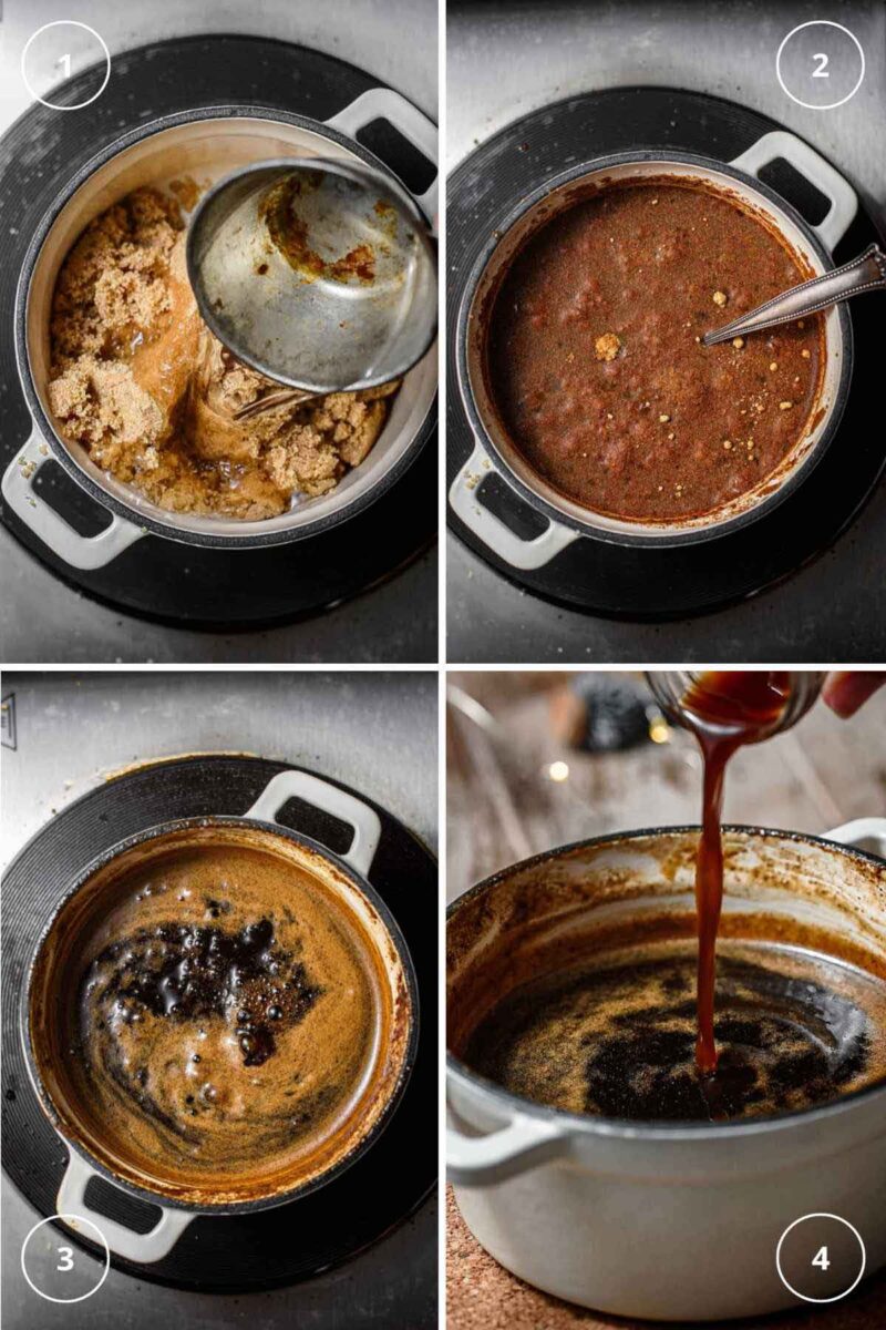 Homemade Gingerbread Syrup for Coffee & Cocktails