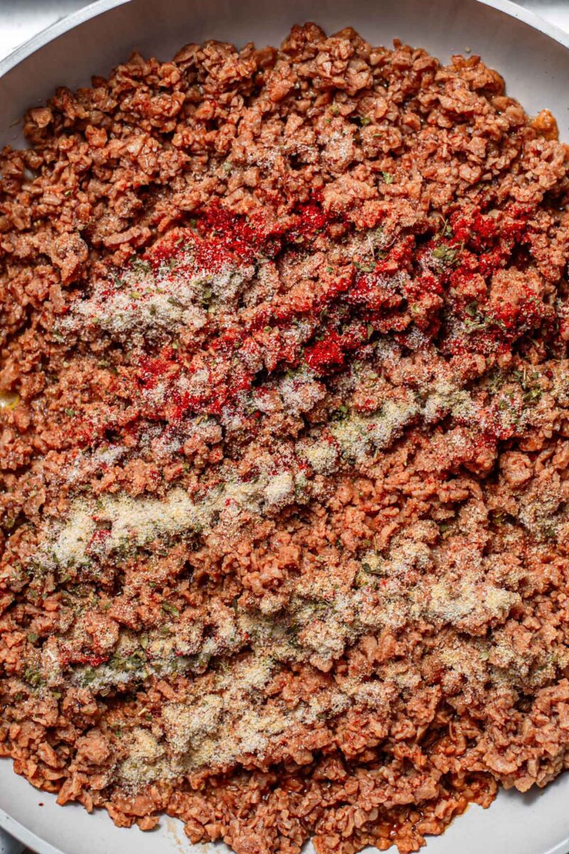 Vegan Ground Beef Crumbles with TVP (Easy & High Protein!)