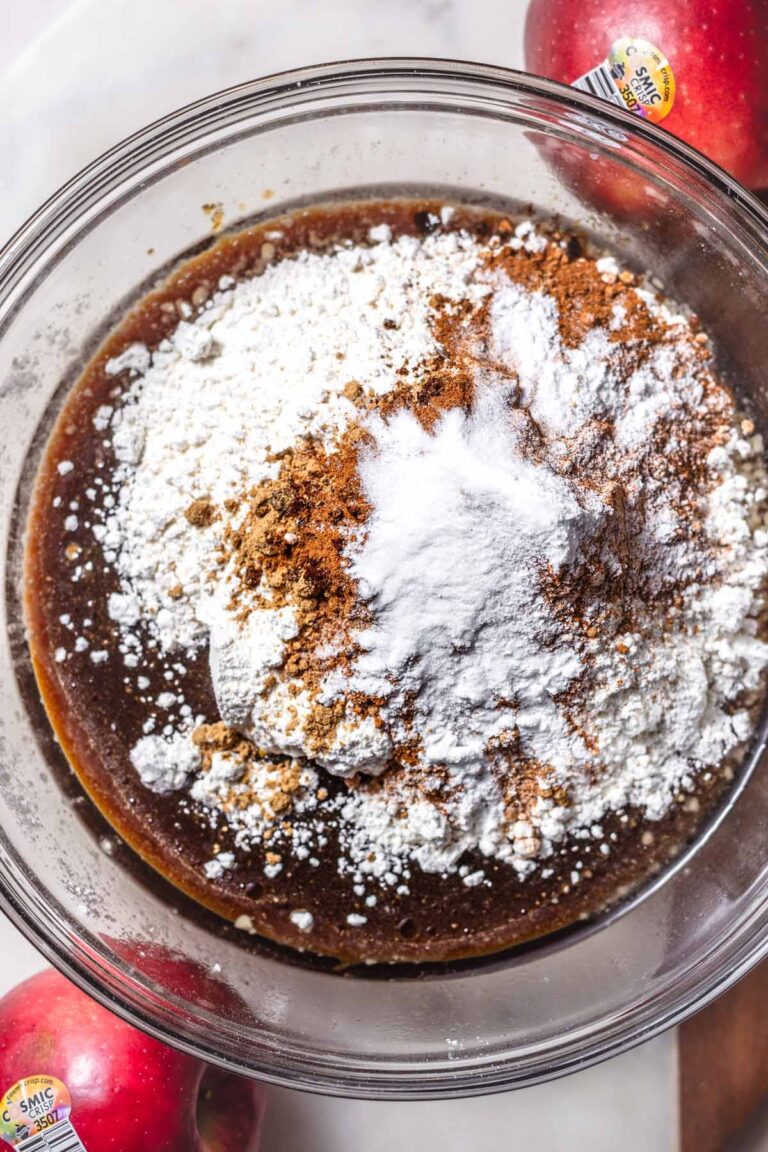 Gingerbread Apple Cake with Cream Cheese Frosting