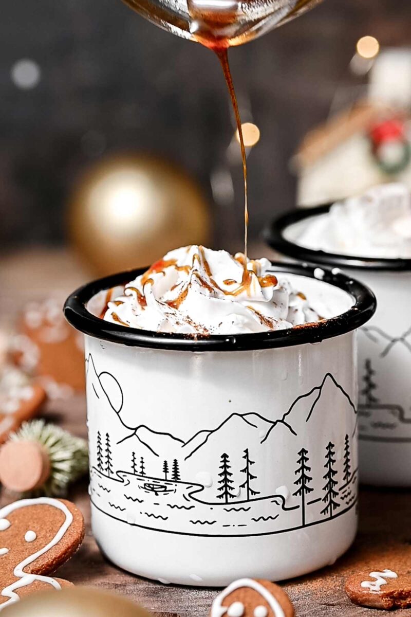 Homemade Gingerbread Latte - Starbucks Inspired!