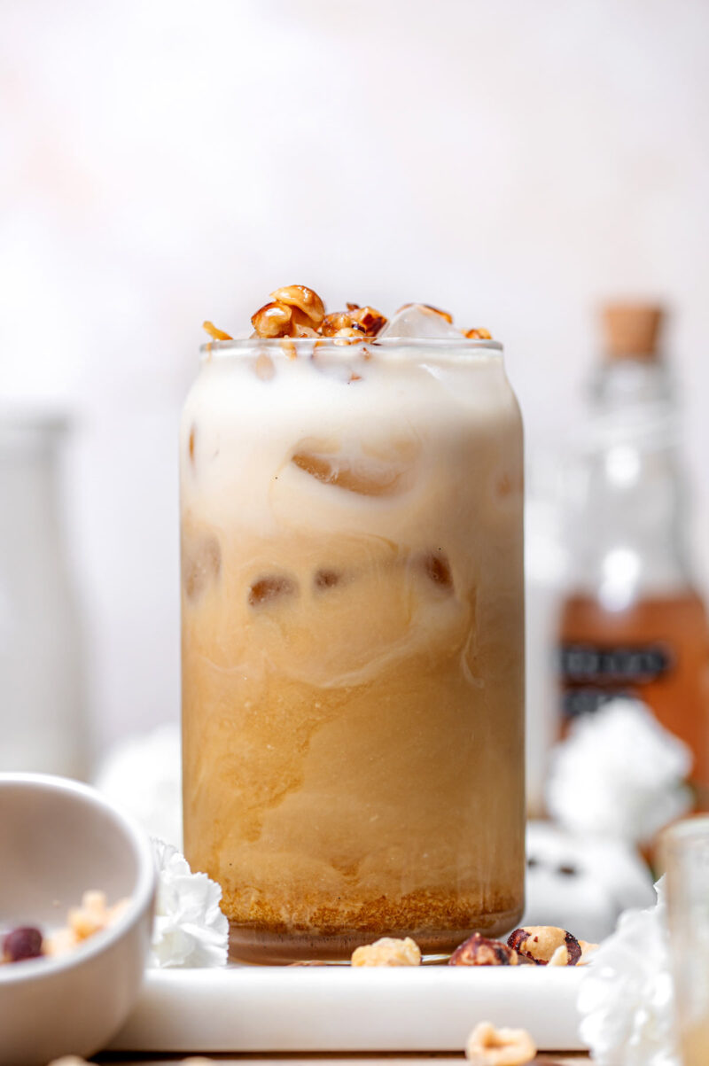 Homemade Hazelnut Latte