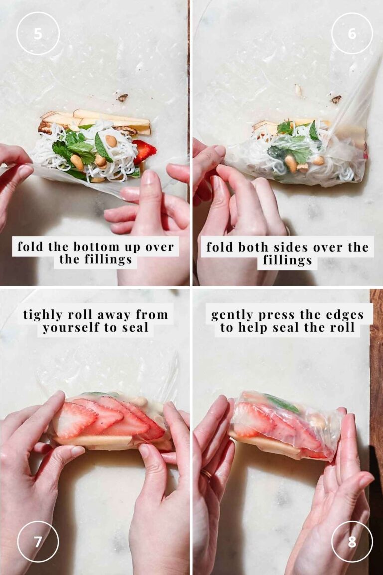 Vegan Tofu Summer Rolls with Peanut Dipping Sauce