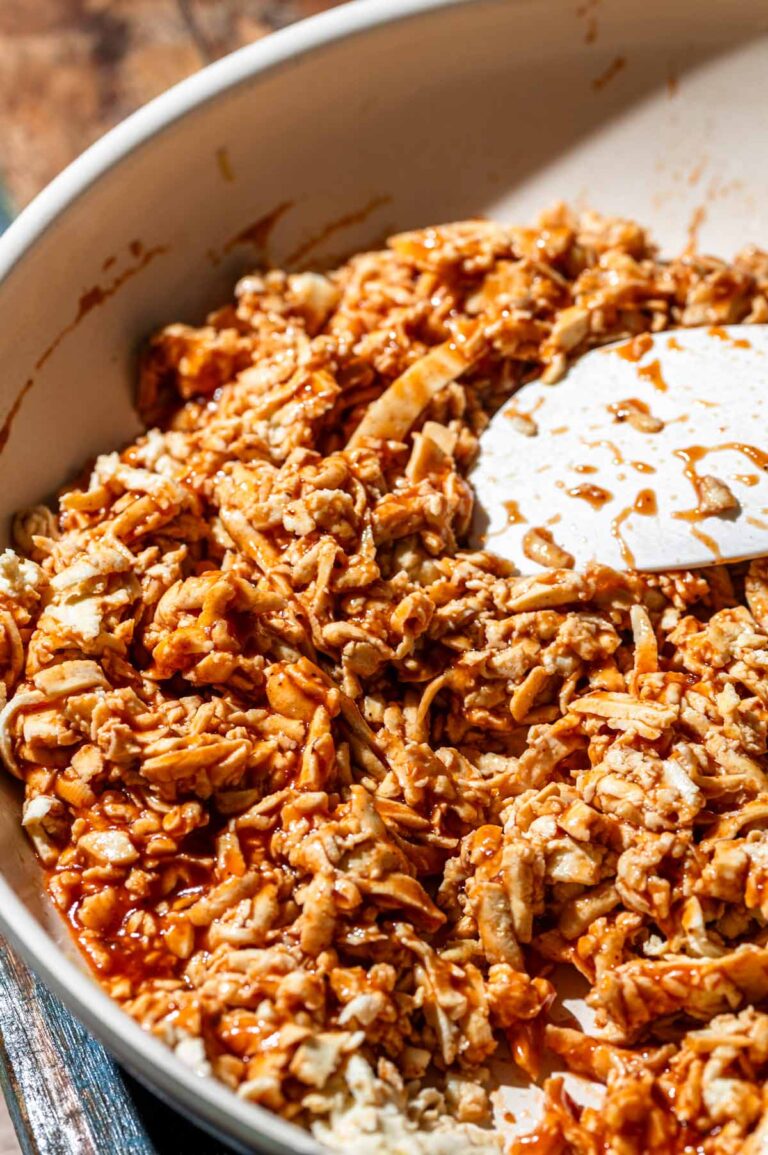 Easy BBQ Tofu Sandwich with Smashed Avocado