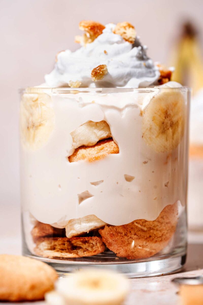 Creamy Vegan Banana Pudding with Coconut & Oat Milk