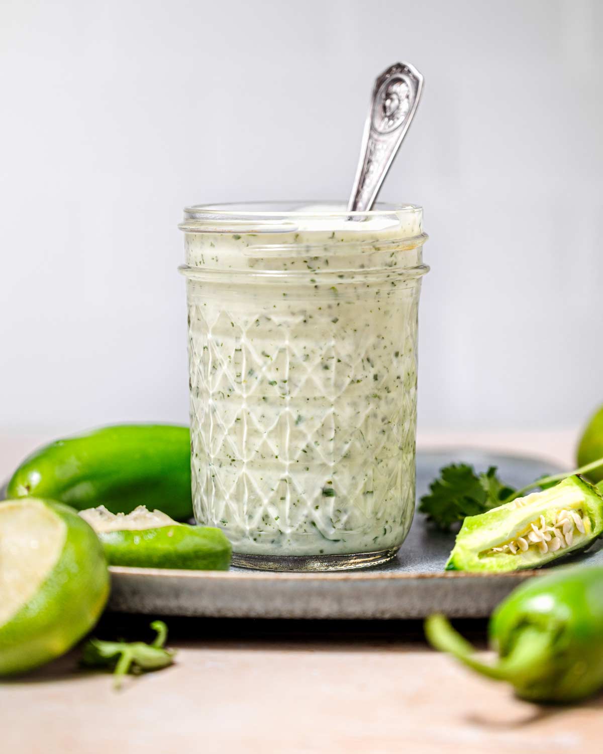 Creamy Jalapeño Cilantro Lime Aioli {Vegan & Dairy Free}