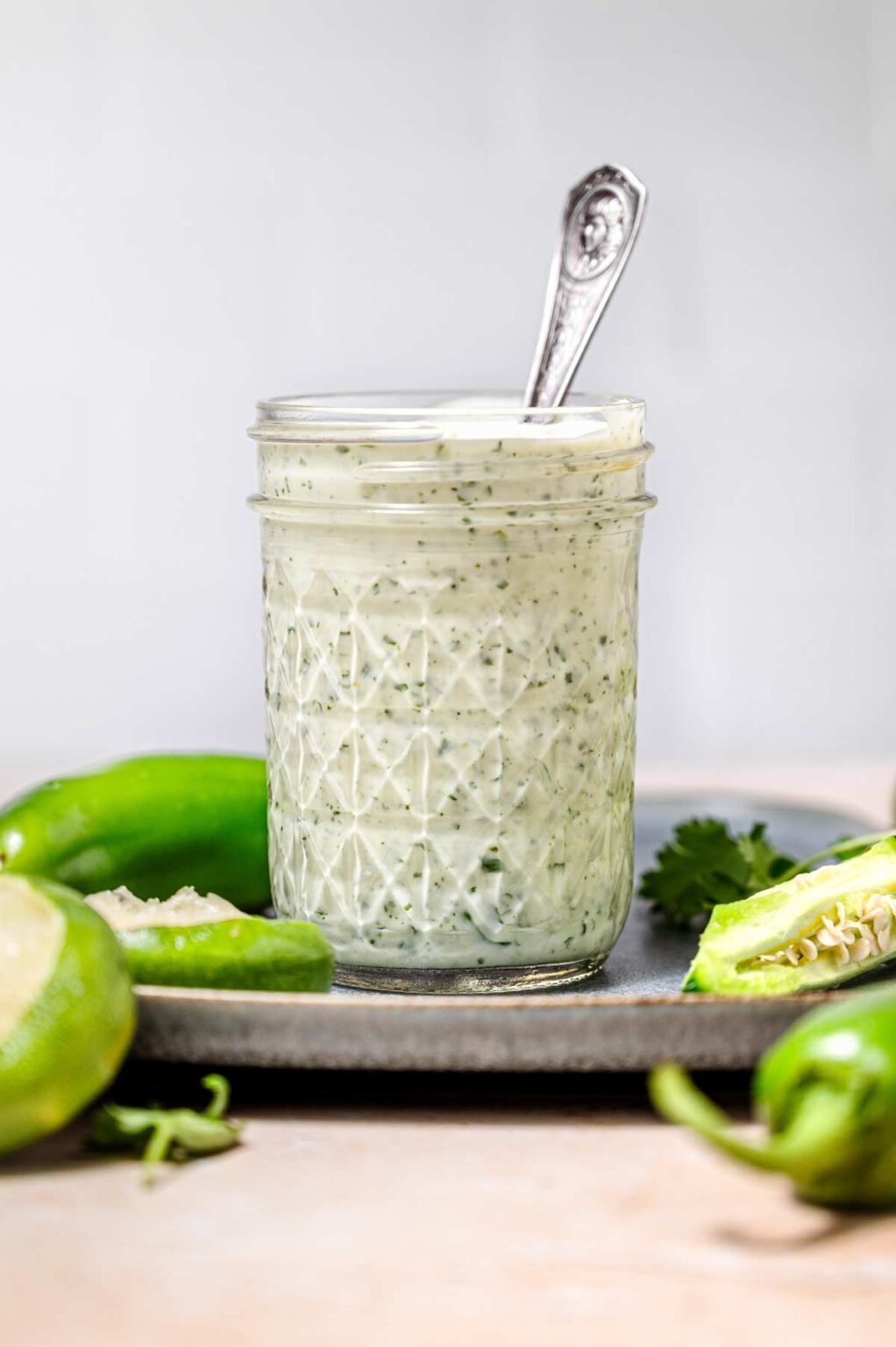 Creamy Jalapeño Cilantro Lime Aioli {Vegan & Dairy Free}